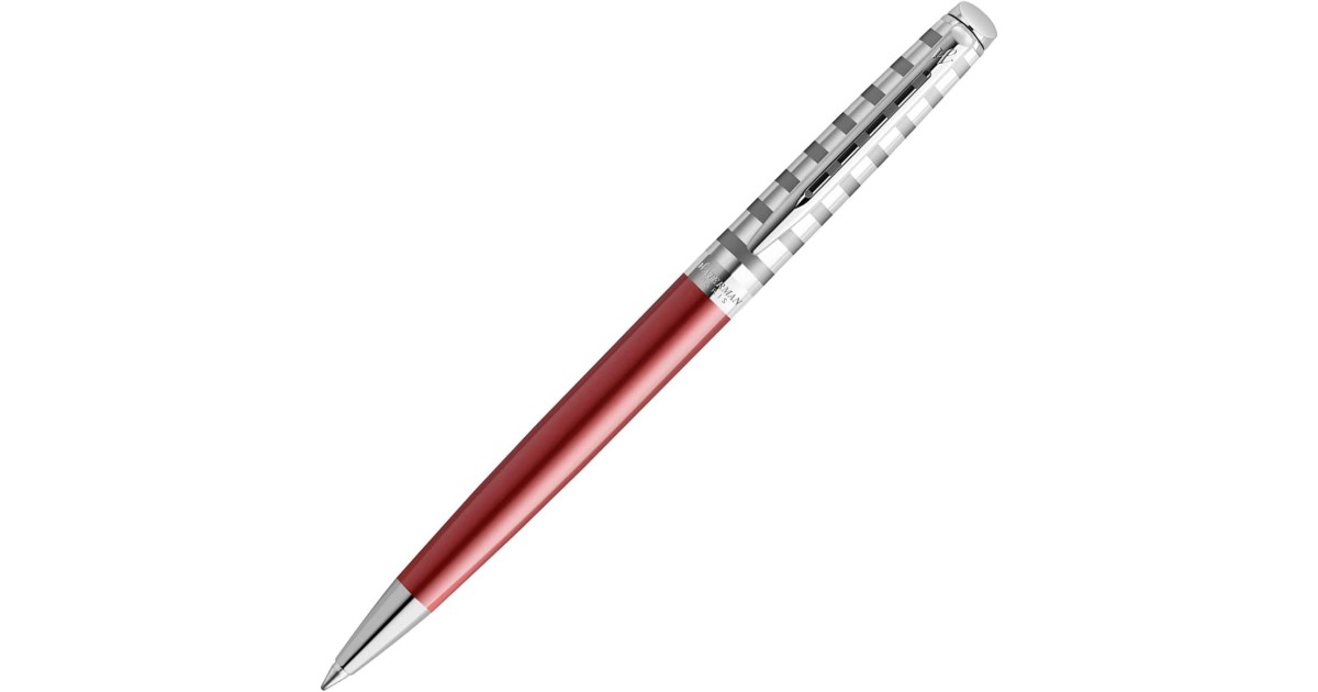 Waterman Ballpoint Pen Metropolitan Stripe Red 2118357 | Sakurawatches.com