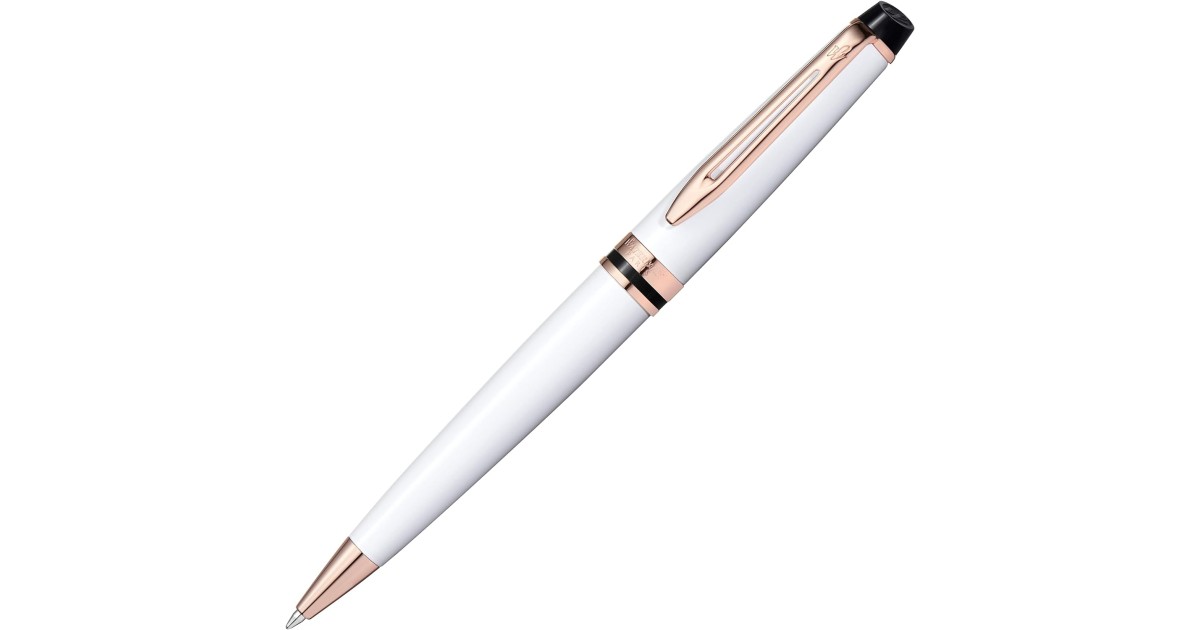 Waterman Ballpoint Pen Expert Precious White 2168111 | Sakurawatches.com