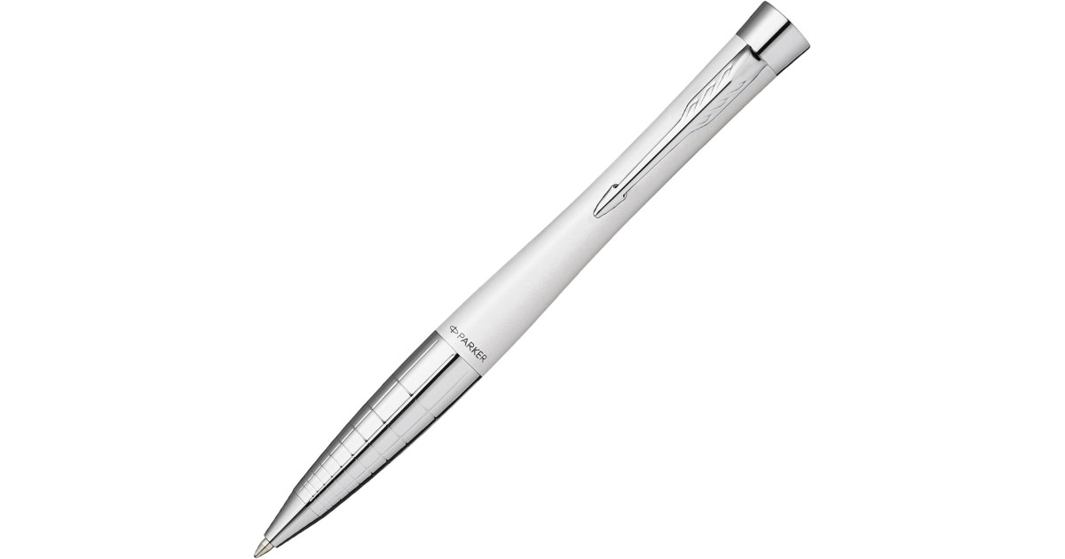 Parker Ballpoint Pen Urban Premium Pearl White 2194680 | Sakurawatches.com