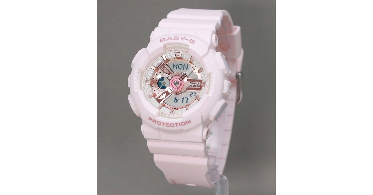 Casio Baby-G AQUA PLANET COLLABORATION MODEL 2024 BA-110AQ-4AJR ...