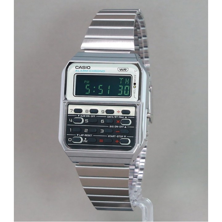 Casio Classic Digital Heritage Colors CA-500WE-7BJF | Sakurawatches.com
