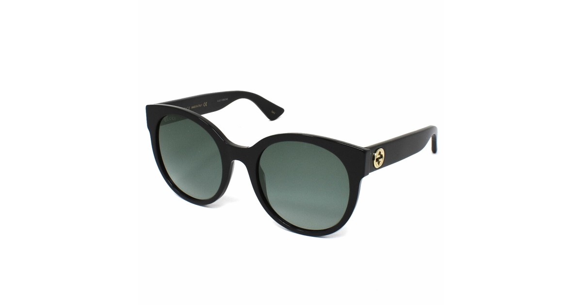 Gucci Sunglasses Unisex Black GG0035S-001 | Sakurawatches.com