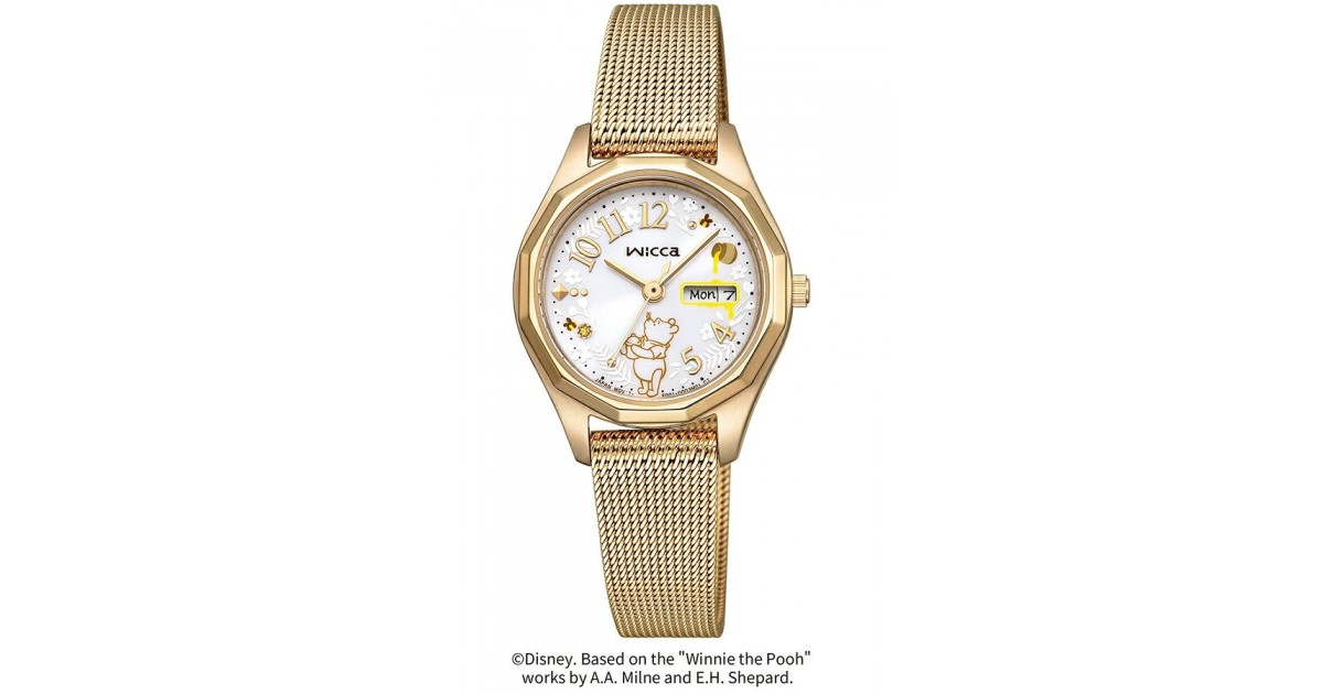 Citizen Wicca Winnie the Pooh Limited Edition KH3-525-11 | Sakurawatches.com