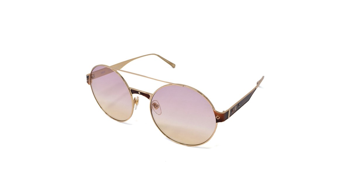 MCM Sunglasses Unisex Gold MCM124S-730 | Sakurawatches.com