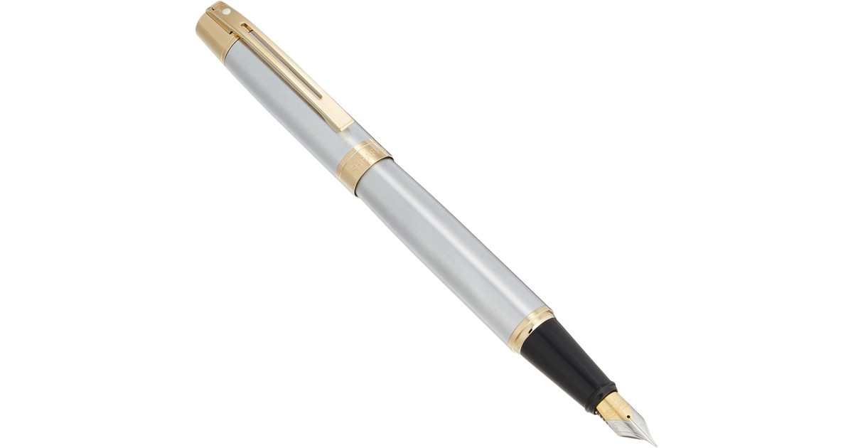 Sheaffer Fountain Pen Brushed Chrome N0932740 | Sakurawatches.com