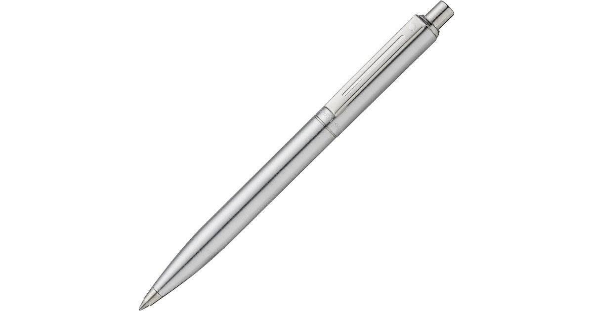 Sheaffer Ballpoint Pen Sentinel Brushed Chrome N232351 | Sakurawatches.com