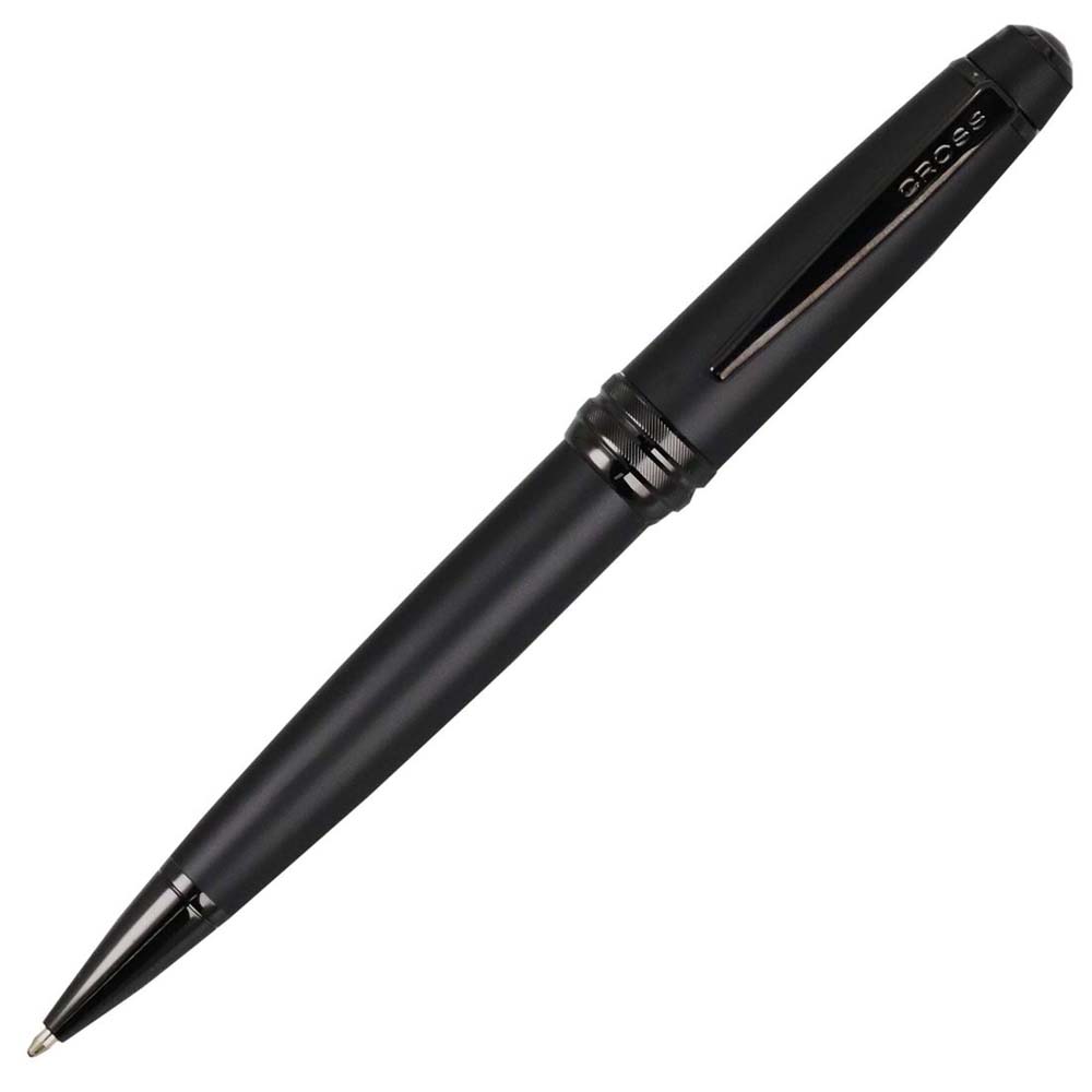 Cross Ballpoint Pen Bailey Matte Black Lacquer NAT0452-19 ...