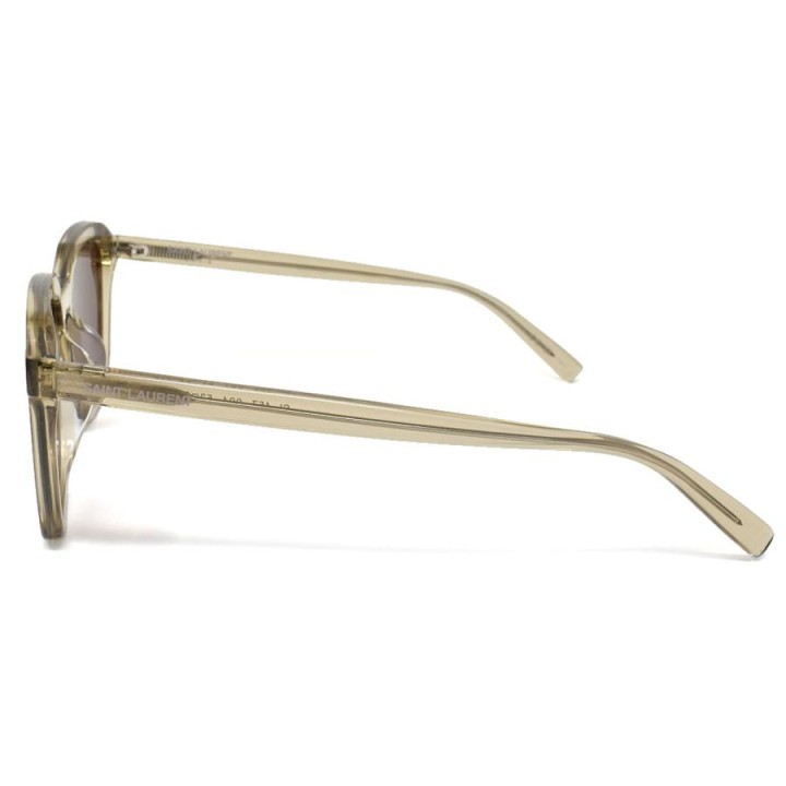 Saint Lauren Sunglasses Unisex Clear Yellow SL457-004 | Sakurawatches.com