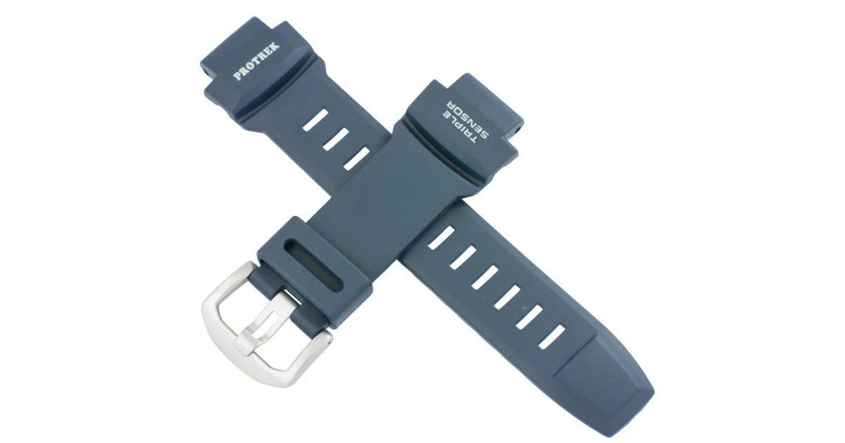 Casio Watch Strap Replacement Band 10412705 for PRG-260 PRG-550 PRG 260 ...