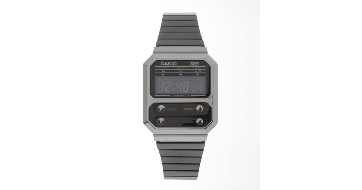 Casio Digital F-100 Alien Reprint Limited Model A100WEGG-1AJF ...