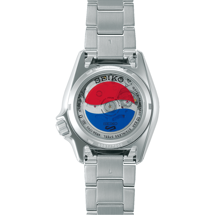 Seiko 5 Sports SKX series Pepsi® collaboration limited edition model ...