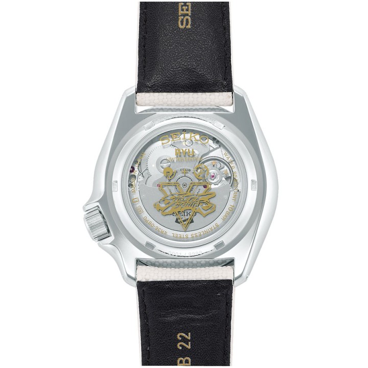 Seiko 5 Sports Street Fighter V Collaboration Ryu Limited Model SBSA079 ...